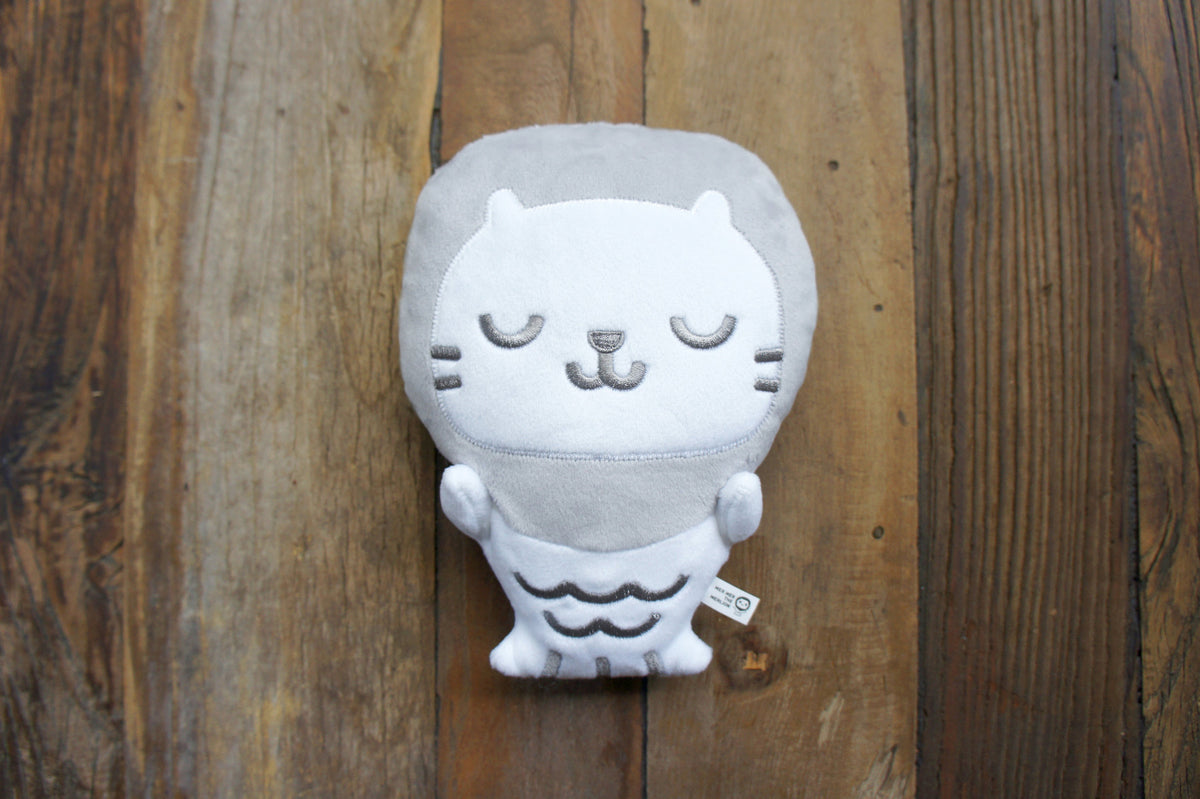 Mer Mer the Merlion Plush Contented Grey – The Forest Factory